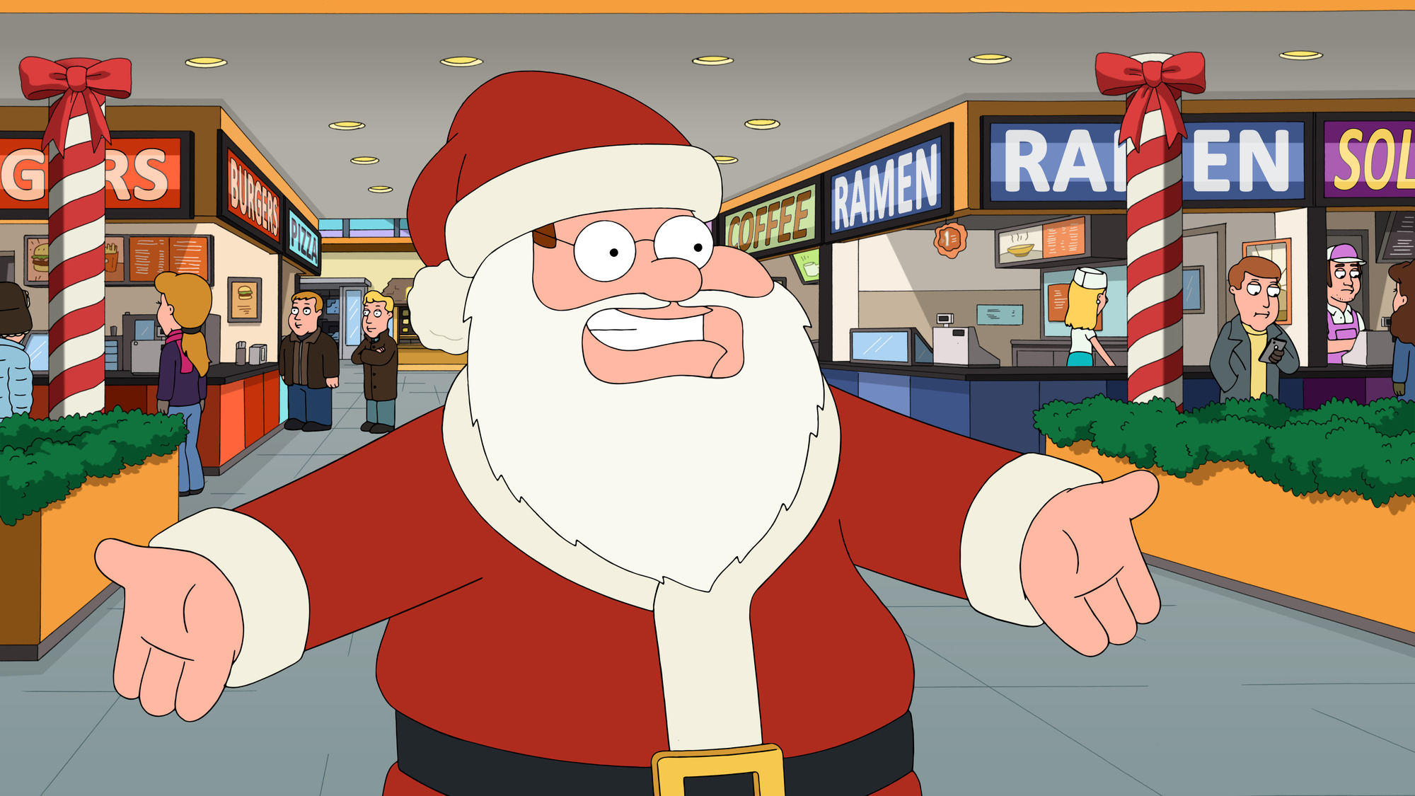 'Family Guy': Peter Discovers a Perk to Playing Santa (VIDEO)