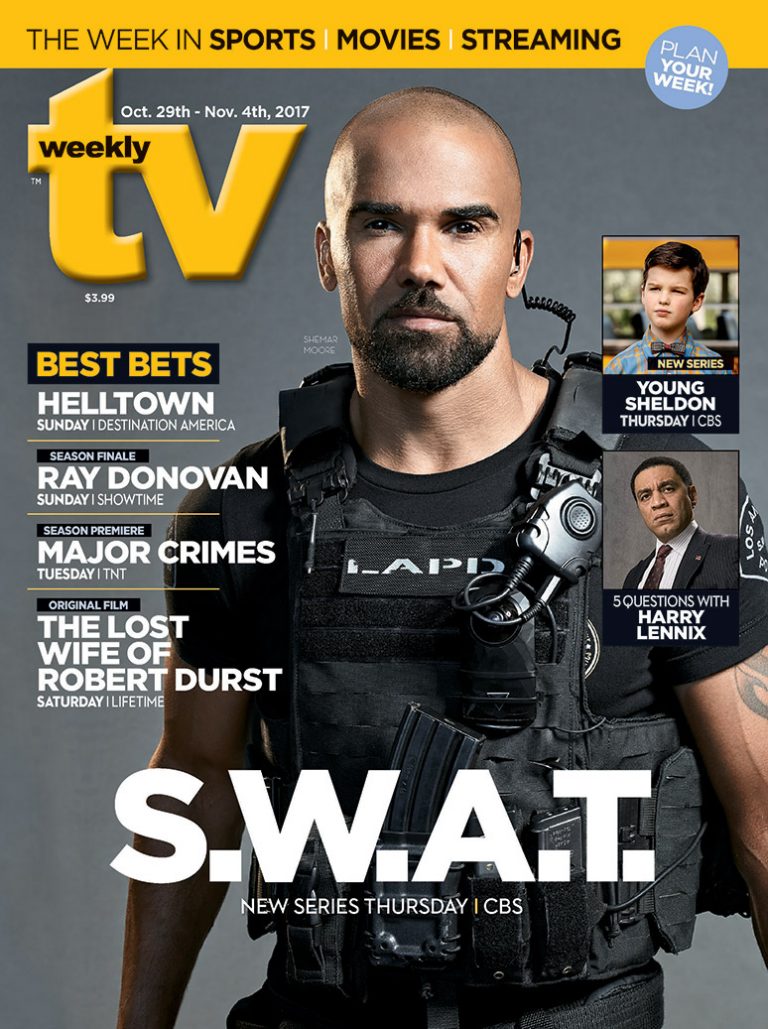 TV Weekly Cover S.W.A.T. 102917