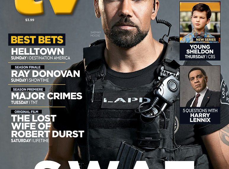 TV Weekly Cover S.W.A.T. 102917