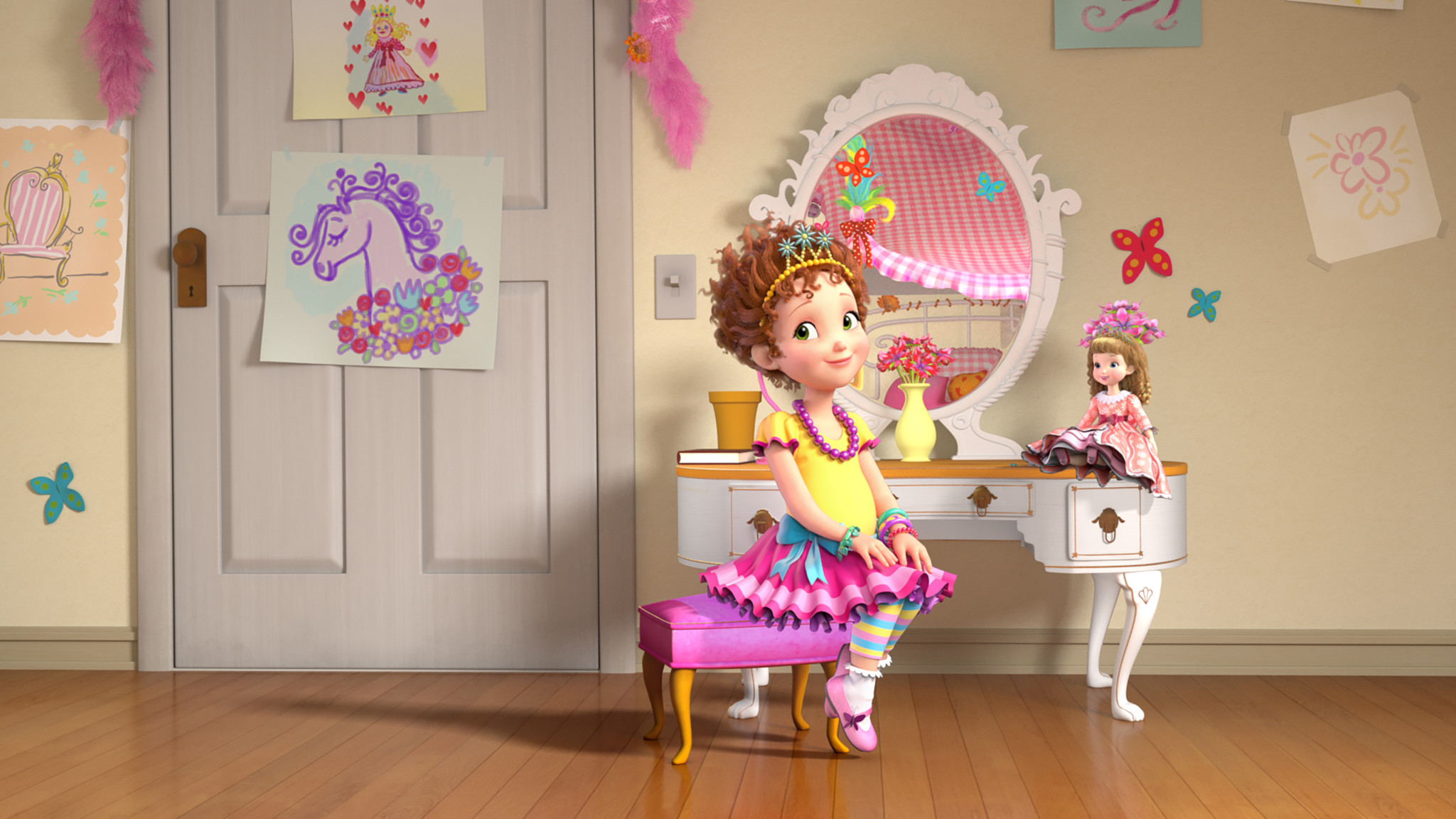 'Fancy Nancy' Premiere: Go Behind-the-Scenes With the Cast (VIDEO)