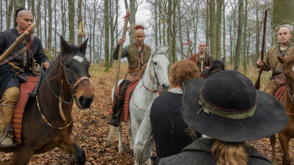 'Outlander' Sneak Peek: Claire, Jamie & Young Ian Encounter Native ...