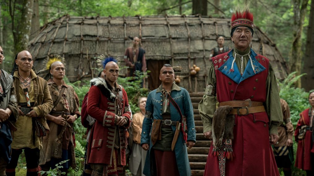 'Outlander' Finale Sneak Peek: Jamie, Claire & Ian Arrive at Mohawk ...