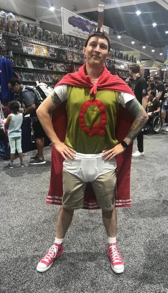 Quail Man Girl Costume