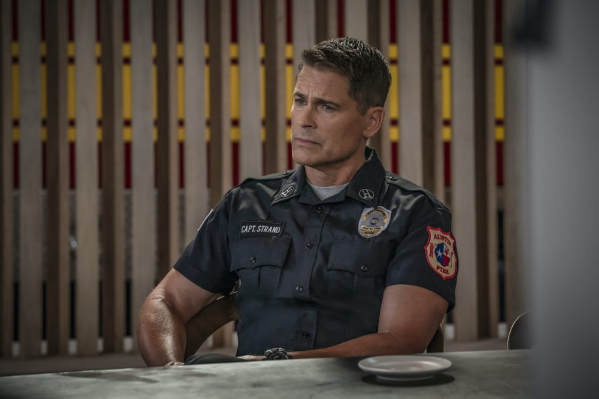 Rob Lowe as Owen Strand in 9-1-1: Lone Star