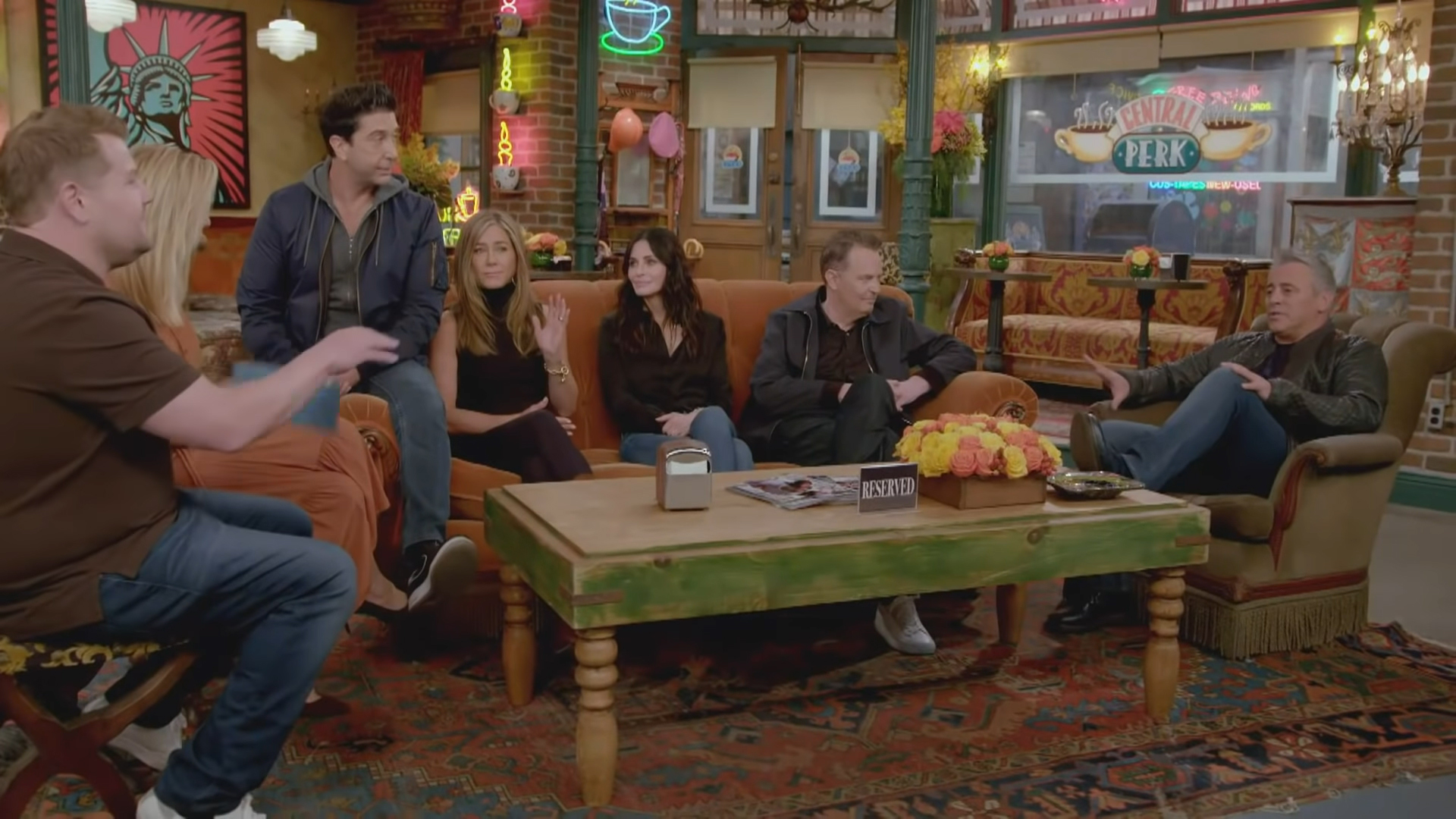 See the 'Friends' Cast Do Carpool Karaoke With James Corden (VIDEO)