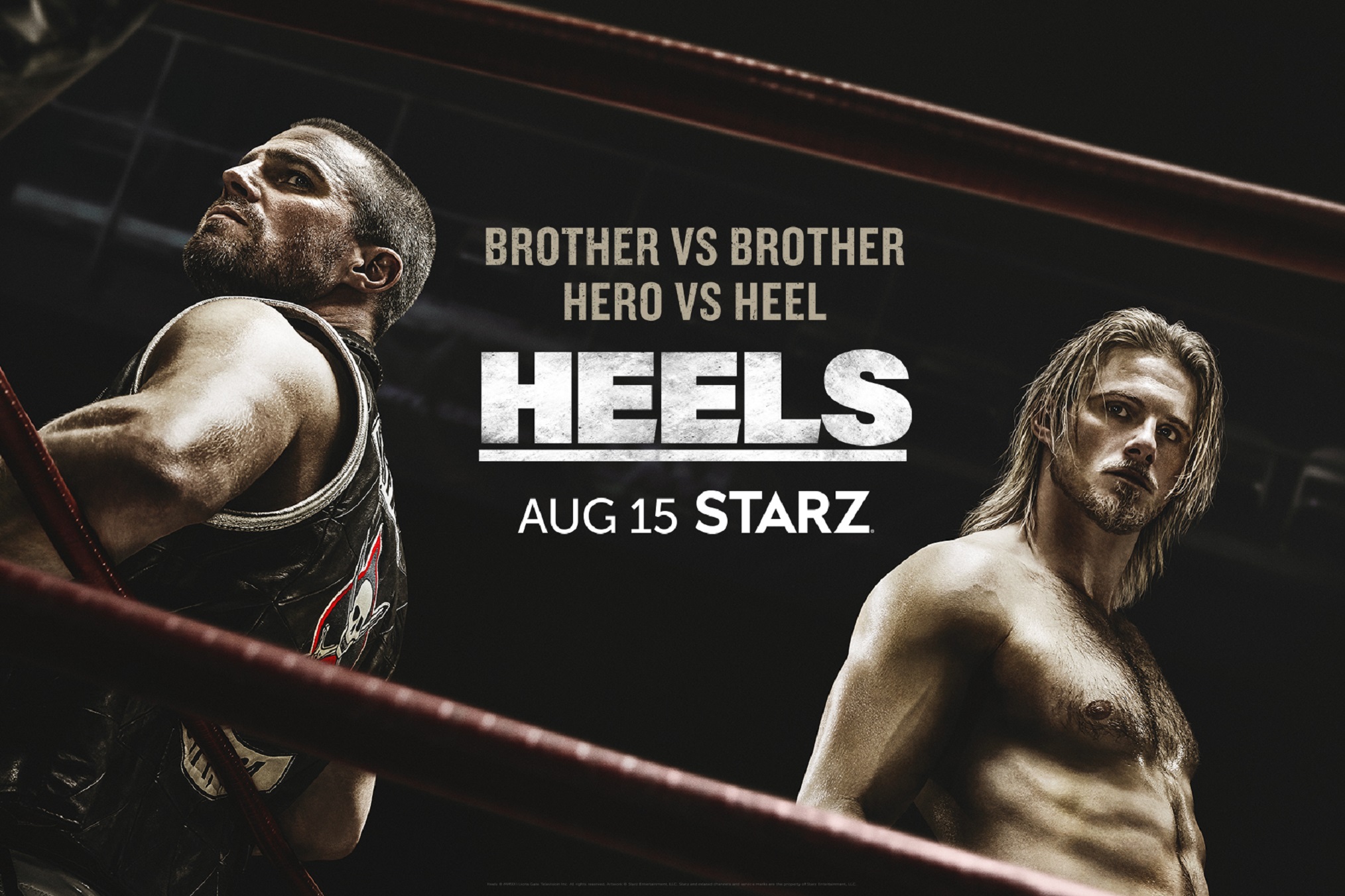 'Heels' Trailer Teases Stephen Amell & Alexander Ludwig's Brother ...