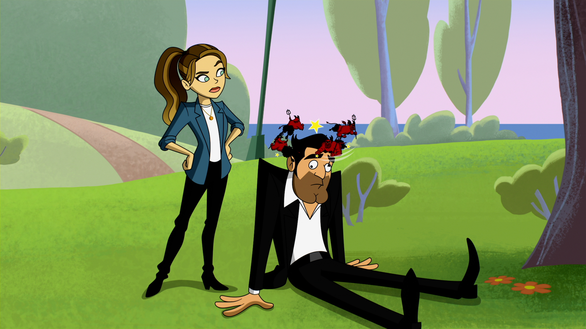 ‘Lucifer’ Getting Animated Isn’t the Biggest Shock in ‘Yabba Dabba Do ...