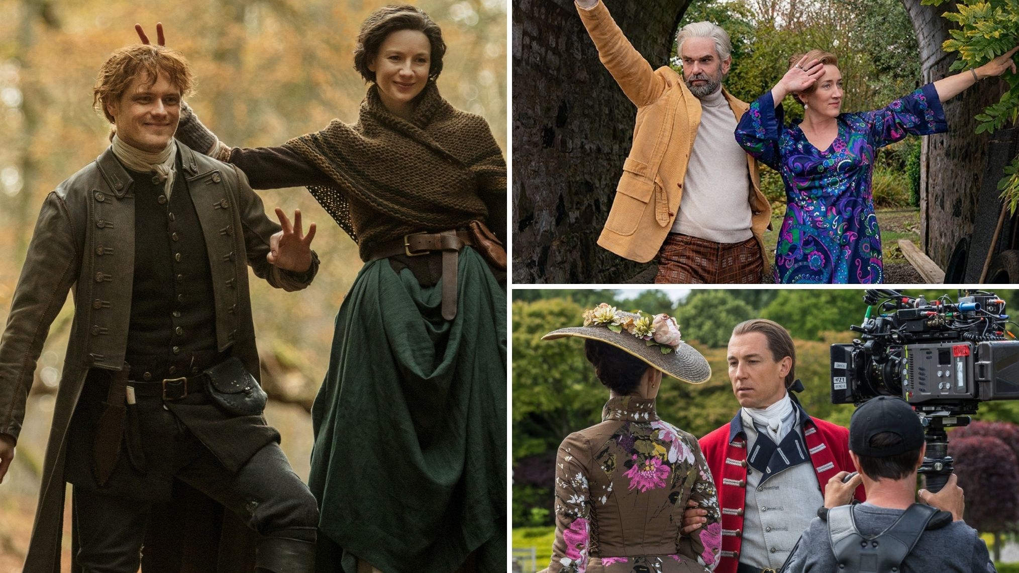 'Outlander': Our Favorite Behind-the-Scenes Moments Over 7 Seasons (PHOTOS)