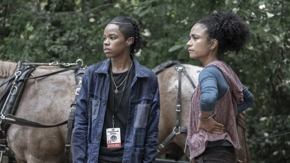 'The Walking Dead' Sneak Peek: Connie and Mercer Aren't Playing Nice ...