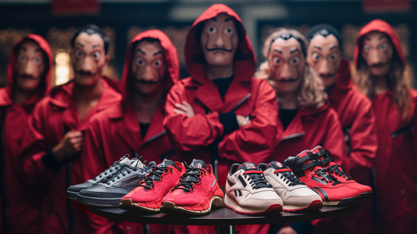 Netflix and Reebok Team Up to Make 'Money Heist' Merchandise