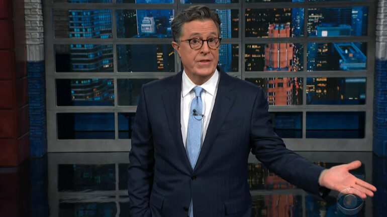 Stephen Colbert Addresses Capitol Arrests of 'Late Show' Staffers (VIDEO)