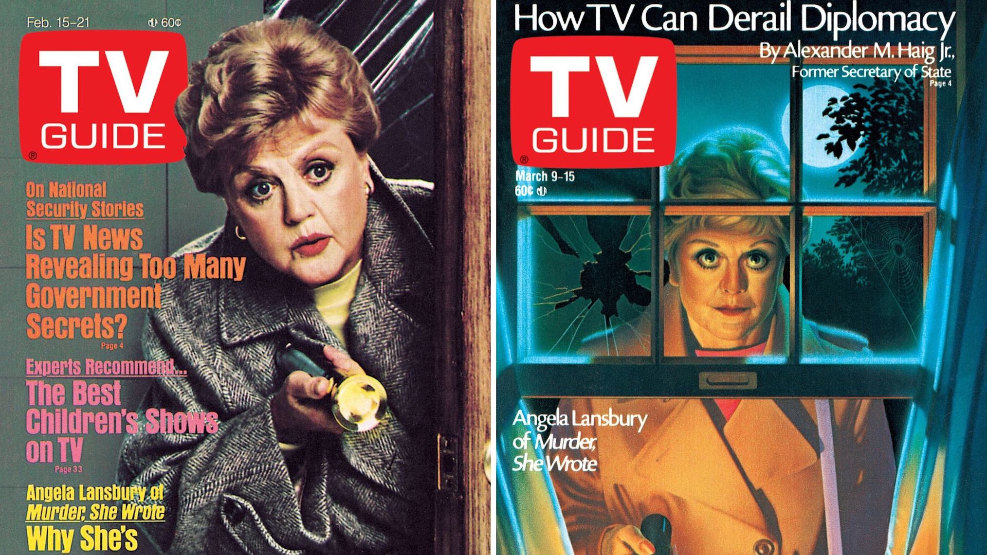 Remembering Angela Lansbury With Her TV Guide Magazine Covers Through ...