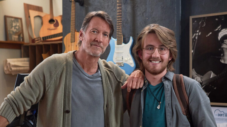 'Perfect Harmony': James Denton on Singing & Working With His Son in ...