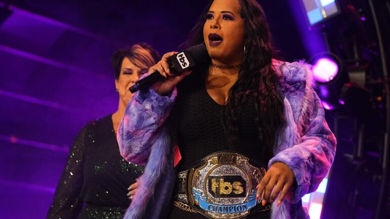 All Elite Wrestling: Nyla Rose Aims to Make More History at ‘Full Gear'