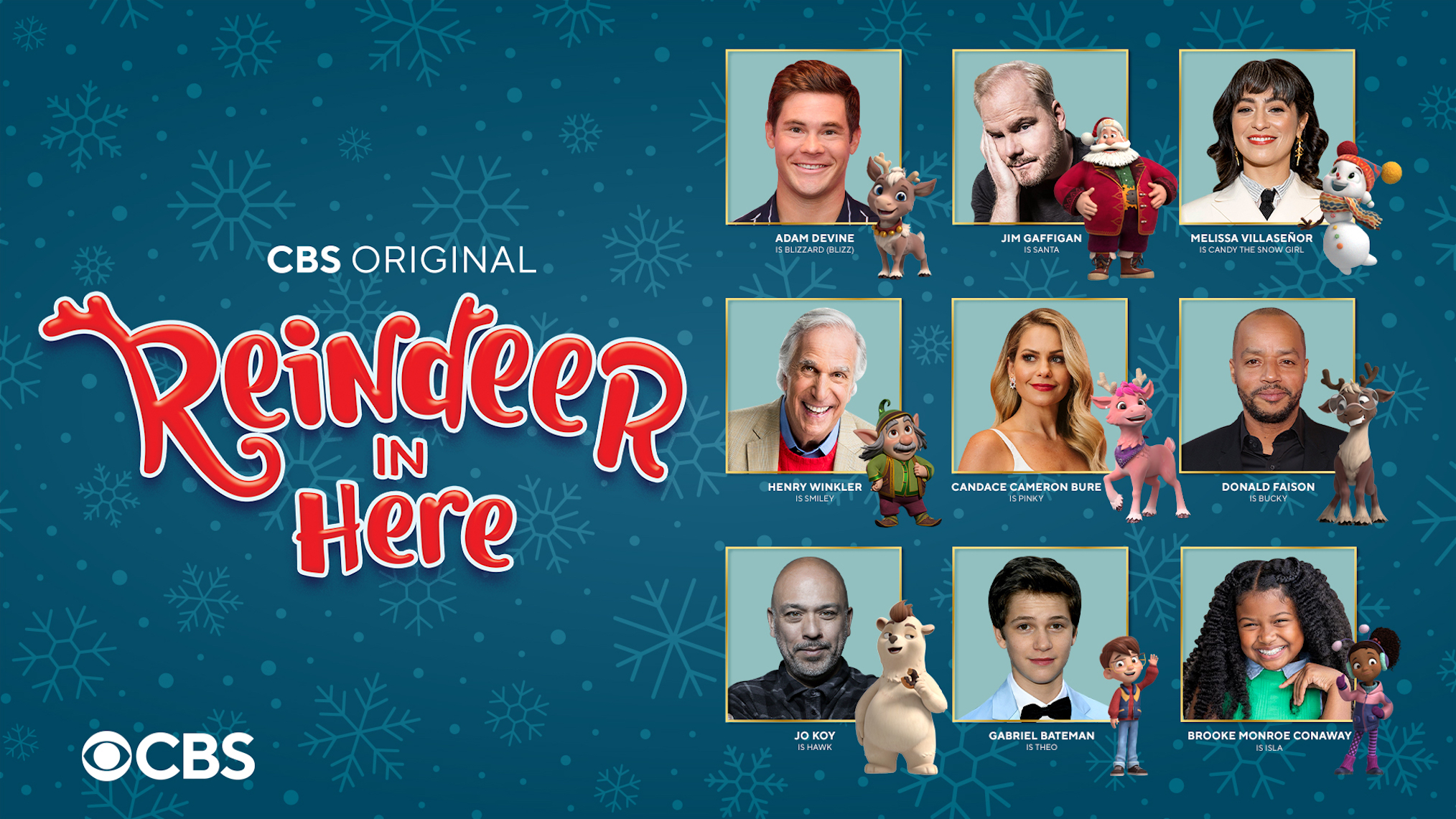 CBS's 'Reindeer In Here' to Star Adam Devine, Henry Winkler, Candace ...