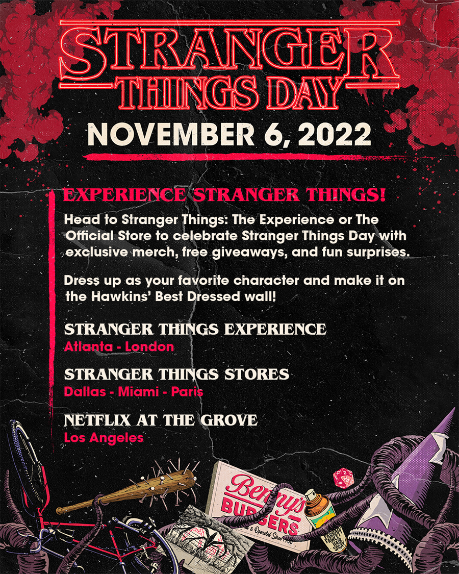 Netflix Officially Announces 'Stranger Things' Day 2022