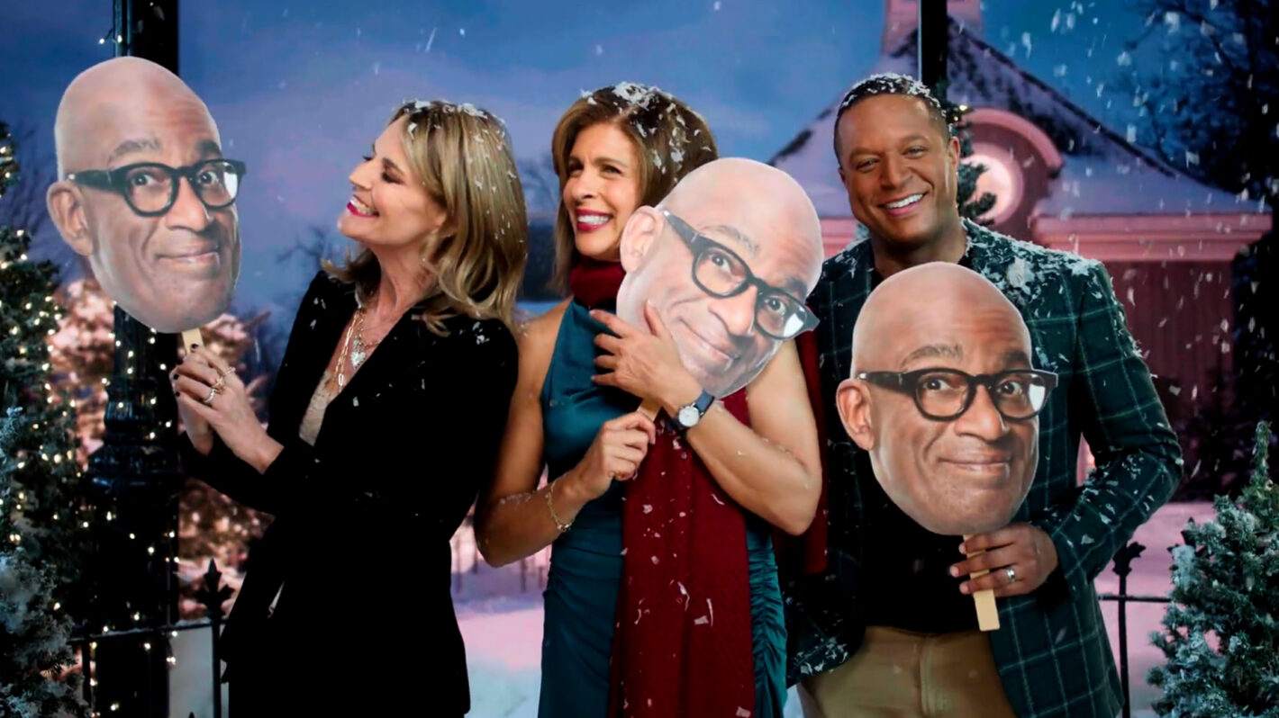 'Today' Honors Al Roker in 'Love Actually' Inspired Holiday Card (VIDEO)