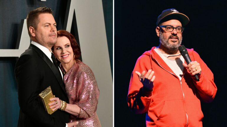 ‘The Umbrella Academy’: Nick Offerman, Megan Mullally, and David Cross ...