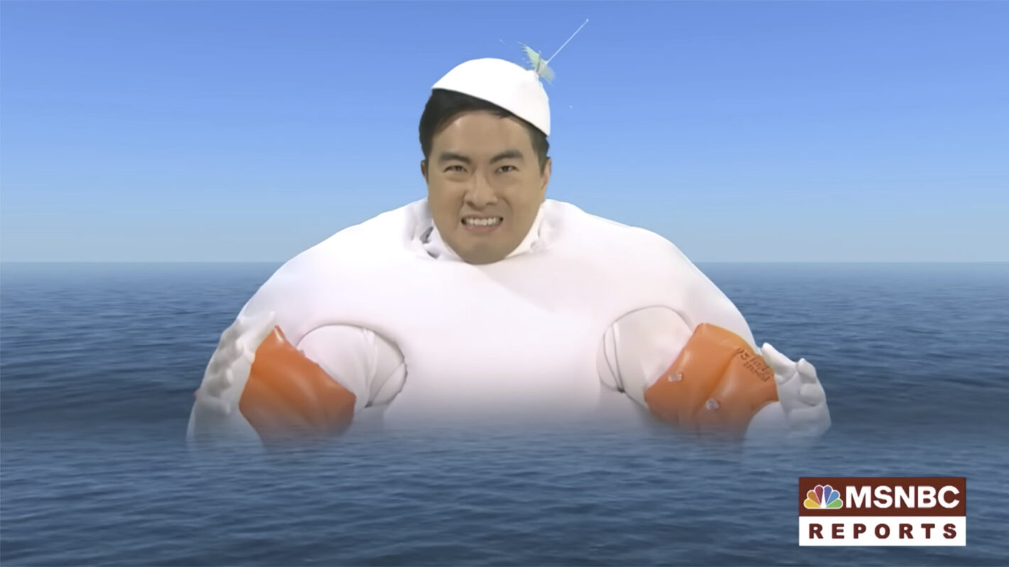 Bowen Yang Plays Fallen Chinese Spy Balloon in ‘SNL’ Cold Open (VIDEO)