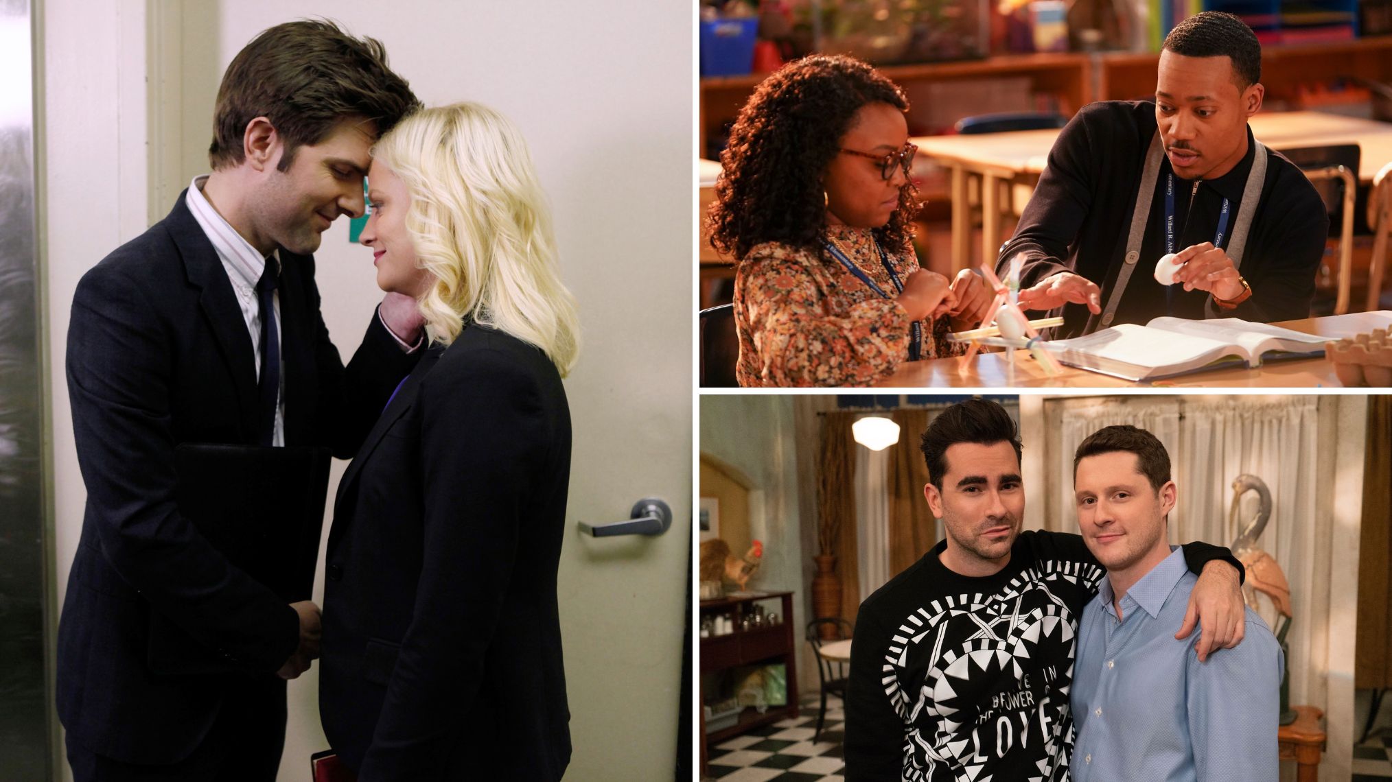 'Parks and Rec,' 'Abbott Elementary' & More Comedy Slow-Burn Romances We Love