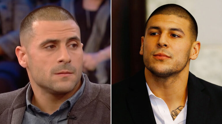 Aaron Hernandez's Brother D.J. Arrested for Allegedly Throwing Brick at ...