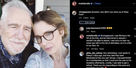 ‘Yellowstone’ Star Kelly Reilly Explains Why She Missed Fan Event ...