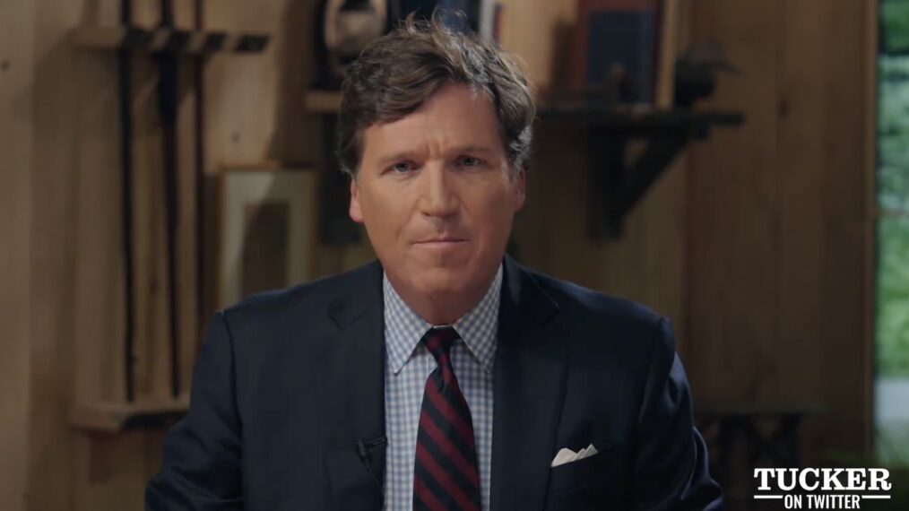 Tucker Carlson Debuts New Twitter Show After Fox News Firing