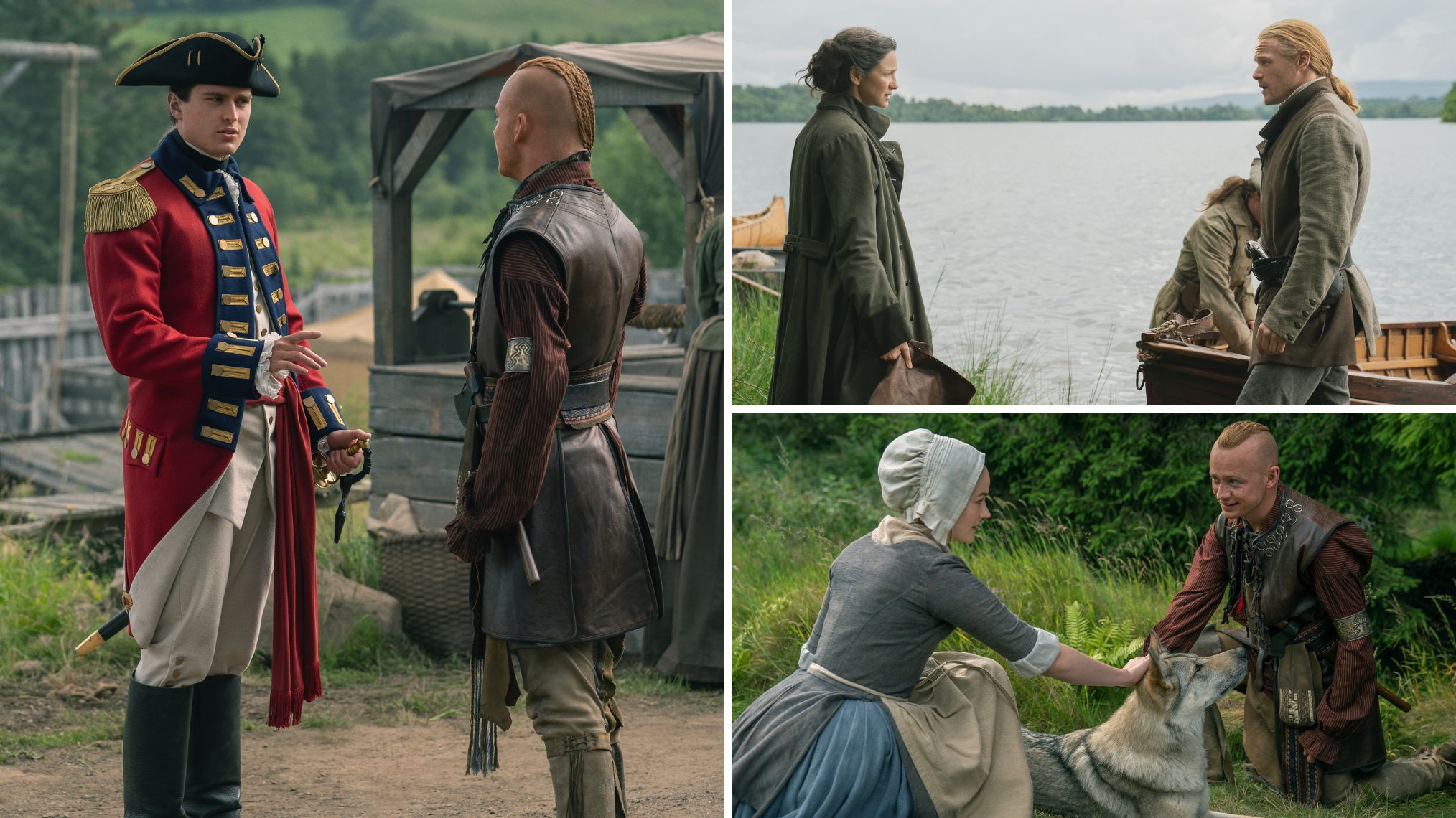 'Outlander': Jamie & Claire Are on the Run as Ian Reunites With William ...