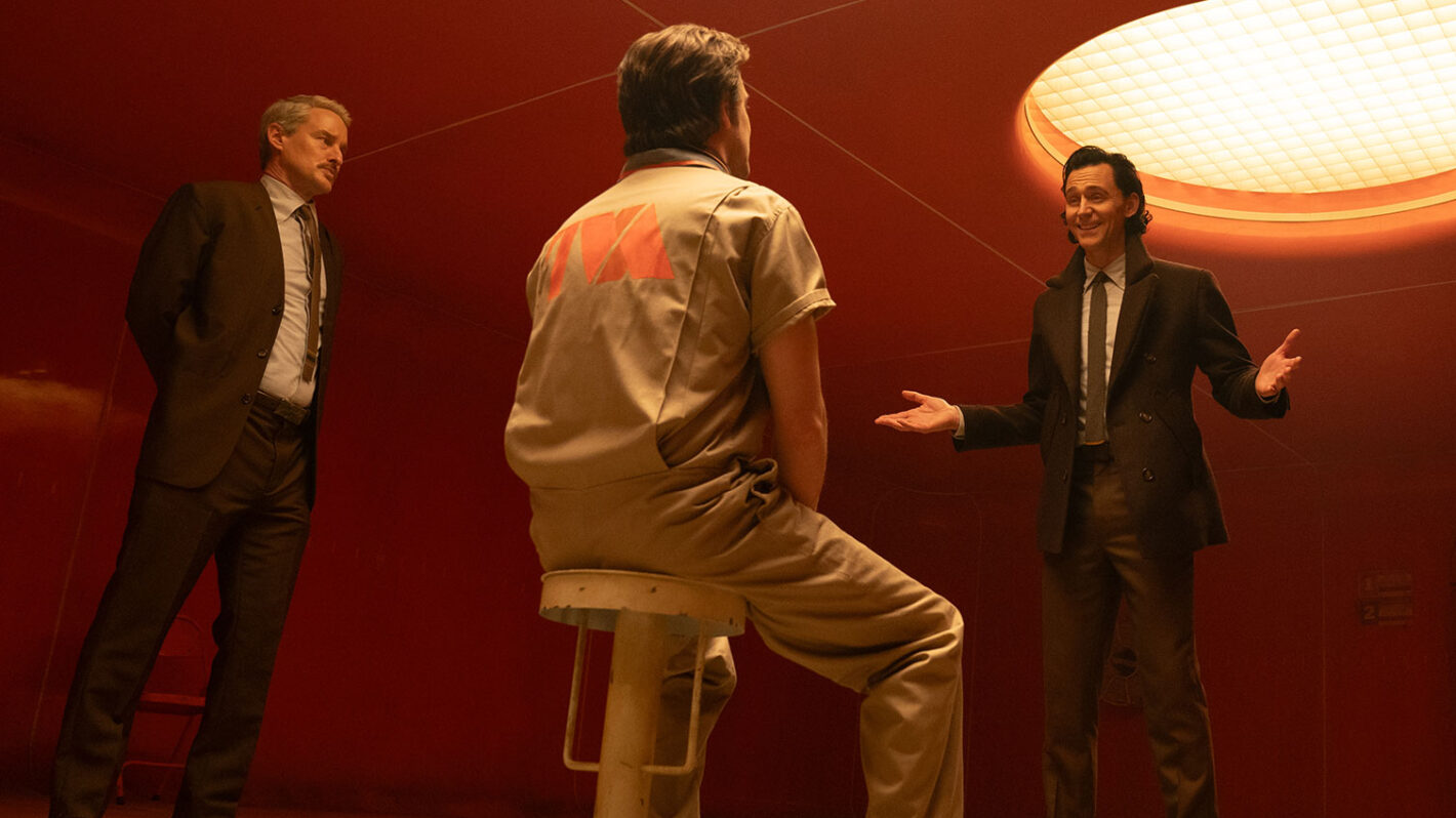'Loki': How Mobius & Brad's Volatile Interrogation Came Together Behind ...