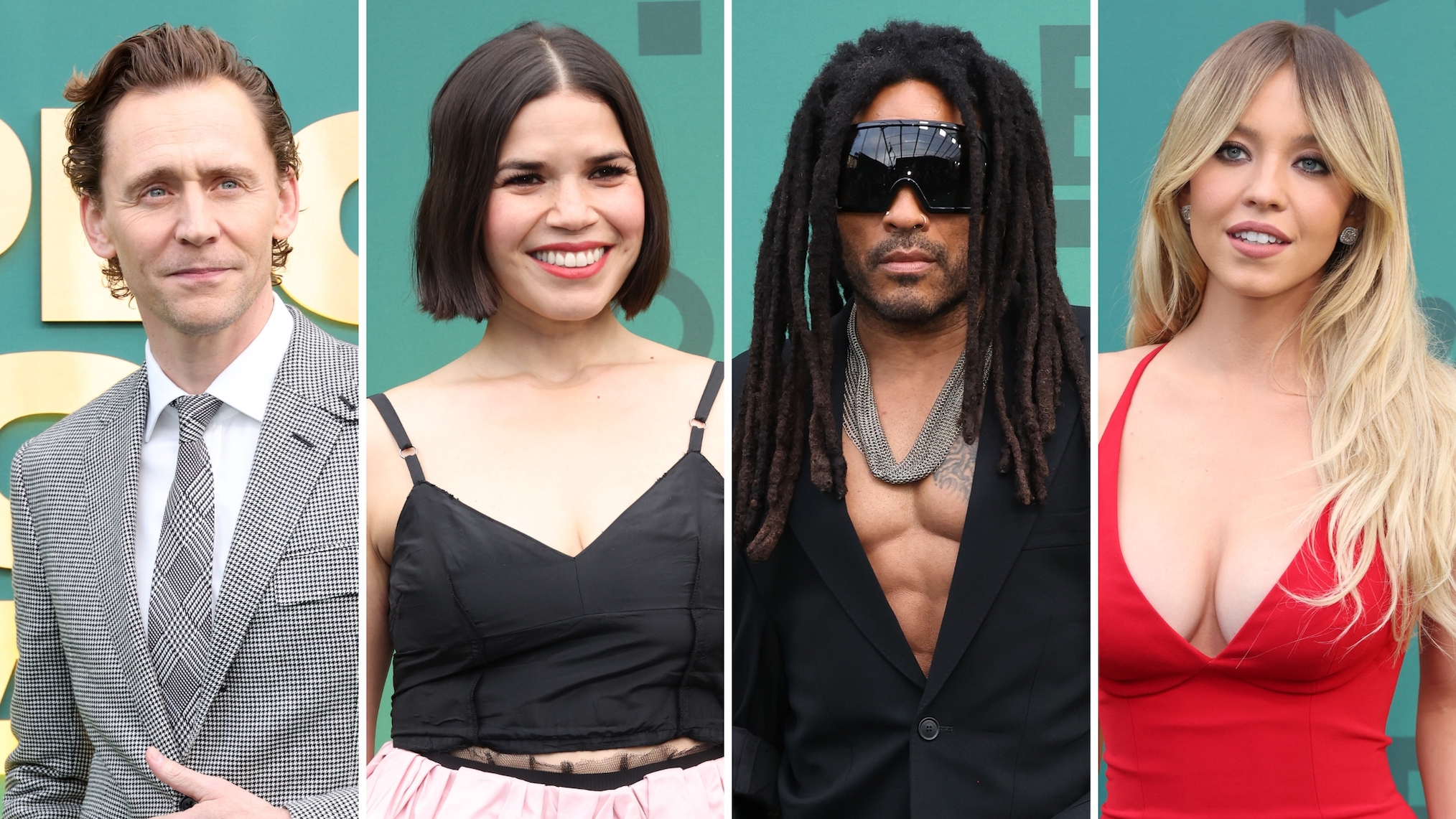 2024 People's Choice Awards Red Carpet Arrivals: Tom Hiddleston, America Ferrera, Lenny Kravitz ...