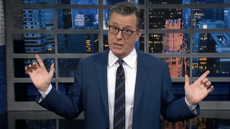 Stephen Colbert Mocks Trump's Recycled Insults & Addresses JD Vance Sex ...