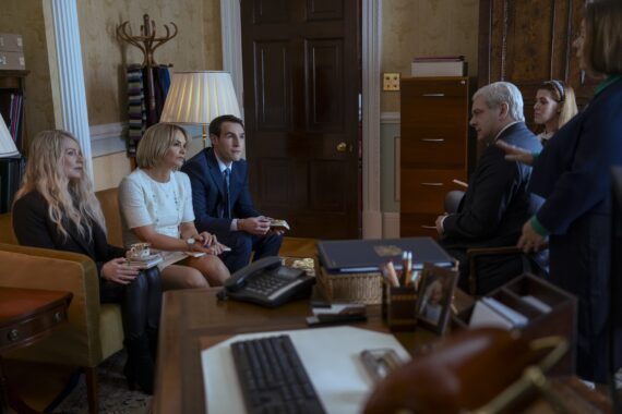 'A Very Royal Scandal': Michael Sheen and Ruth Wilson on Filming Prince Andrew, Emily Maitlis ...