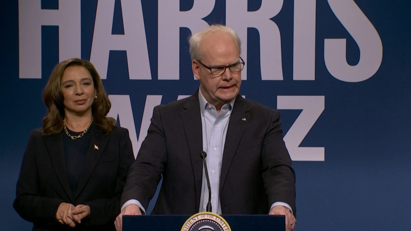 'Saturday Night Live' Season 50 Premiere: Jim Gaffigan Debuts as Tim Walz, Maya Rudolph as ...