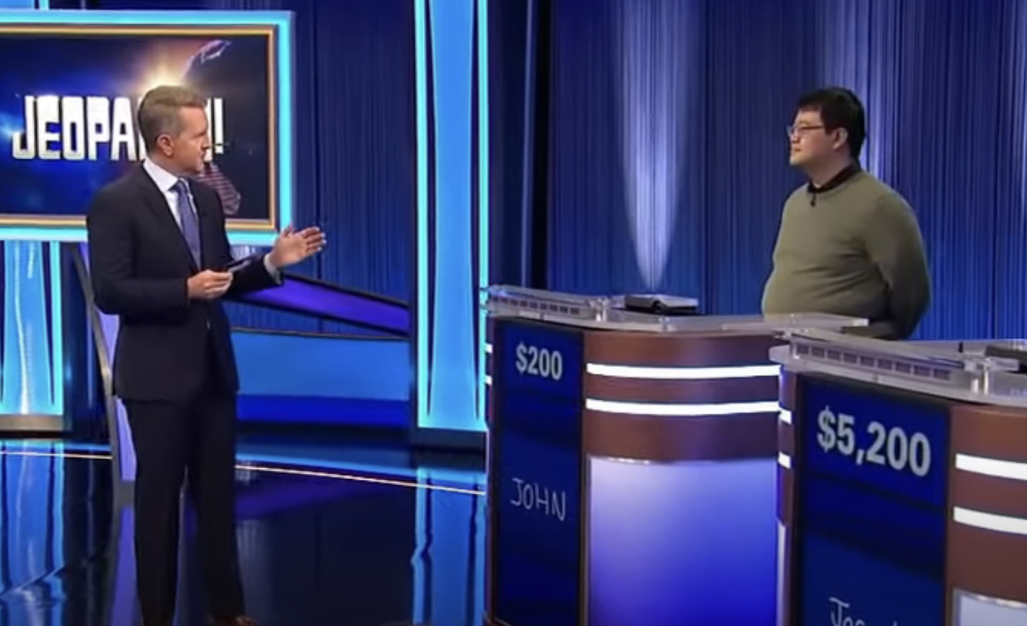 'Jeopardy!' Champ Takes a Bold Shot at Ken Jennings – See Host's Reaction