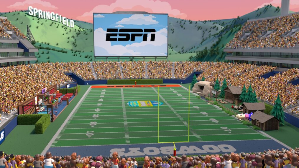‘The Simpsons’ & ‘Monday Night Football’ Team Up for Special Live Animated Game Action ...