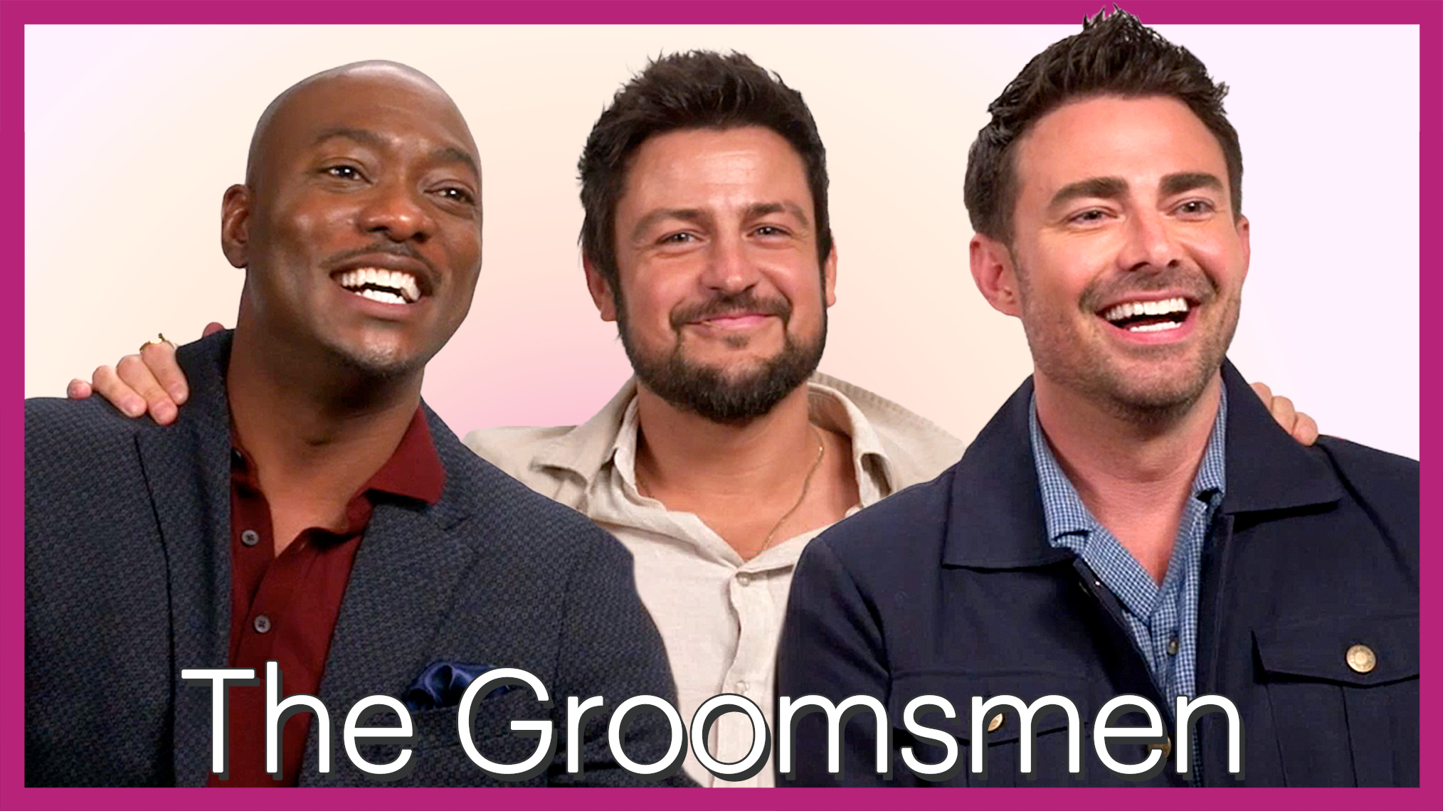 'The Groomsmen' Stars Vow to Bring Love & Laughs in Hallmark Wedding ...