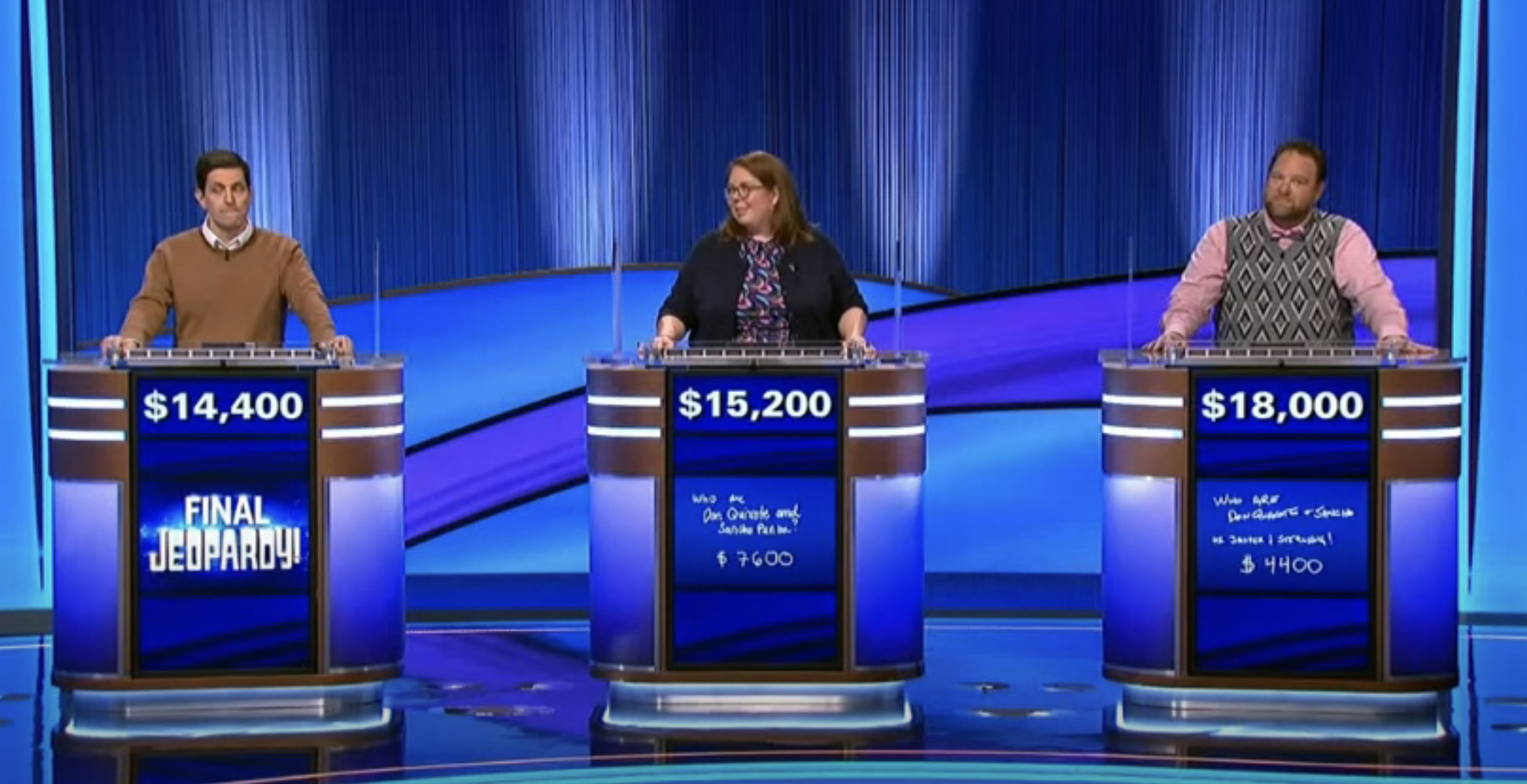 'Jeopardy!' Contestant's Betting Blunder Costs Him Nail-Biter Game