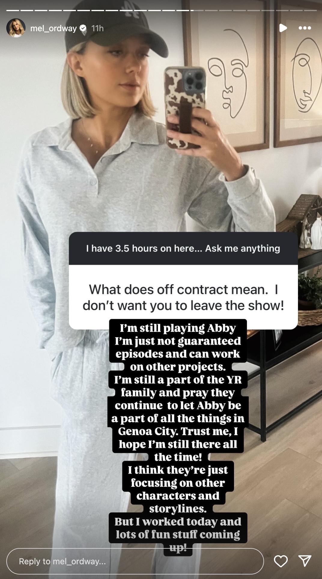 'Young & Restless': Melissa Ordway Reveals She Is Looking for New Job ...