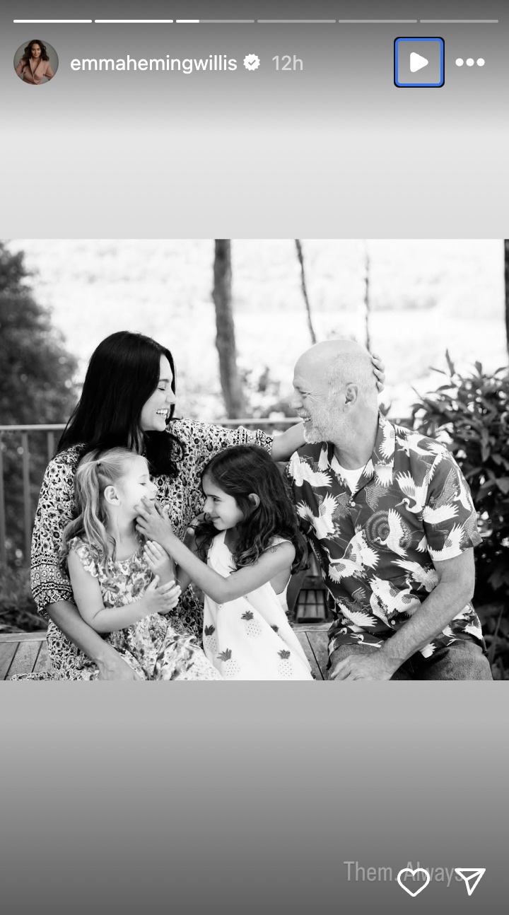 Bruce Willis’ Wife Emma Shares Heartwarming Videos & Photos of ‘Die ... Bruce Willis’ Wife Emma Shares Heartwarming Videos & Photos of ‘Die ...