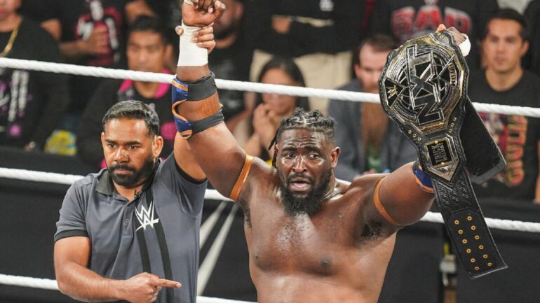 WWE: Oba Femi Reflects on Huge NXT Win, The Rock, Facing John Cena & More