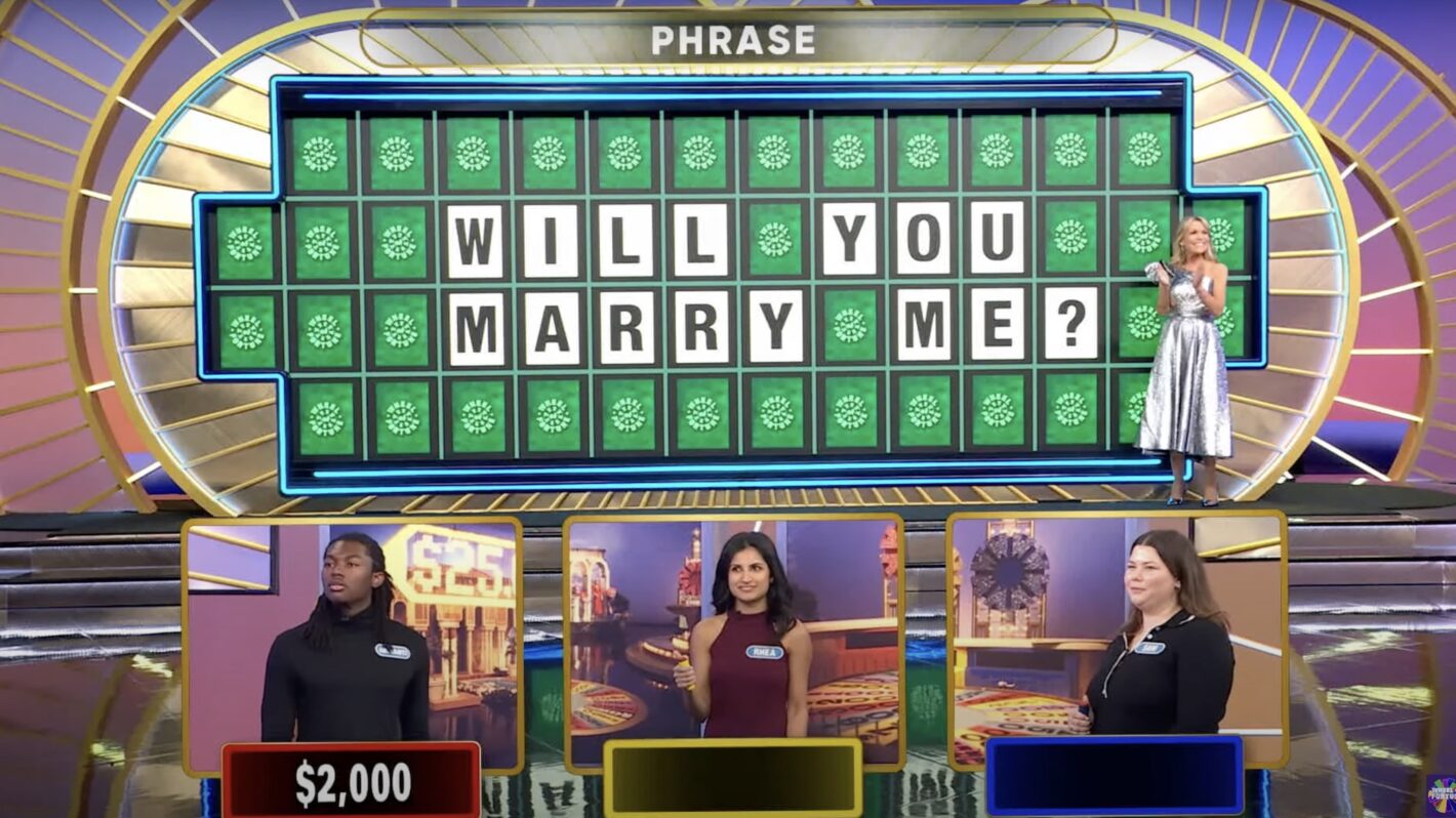 'Wheel of Fortune' Contestant Gets Engaged in Surprise Proposal on Show