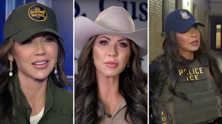 Trump DHS Chief Kristi Noem Is Branded ‘Cosplay Kristi’ After ‘Meet the ...