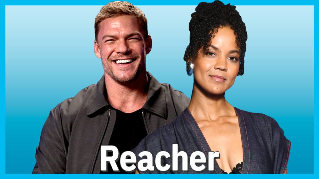 'Reacher' Interview: Alan Ritchson & Maria Sten Tease 'Dark' Season 3, Spinoff (Exclusive)