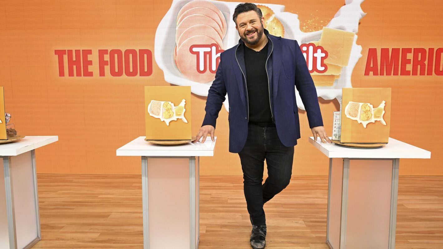 'The Food That Built America': Adam Richman Talks Coffee Wars, Bad ...