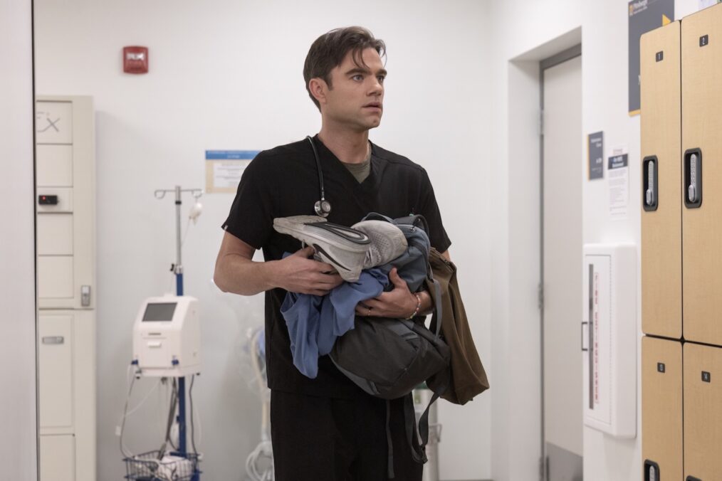 'The Pitt': Noah Wyle, Patrick Ball & More on Robby and Langdon Fight ...