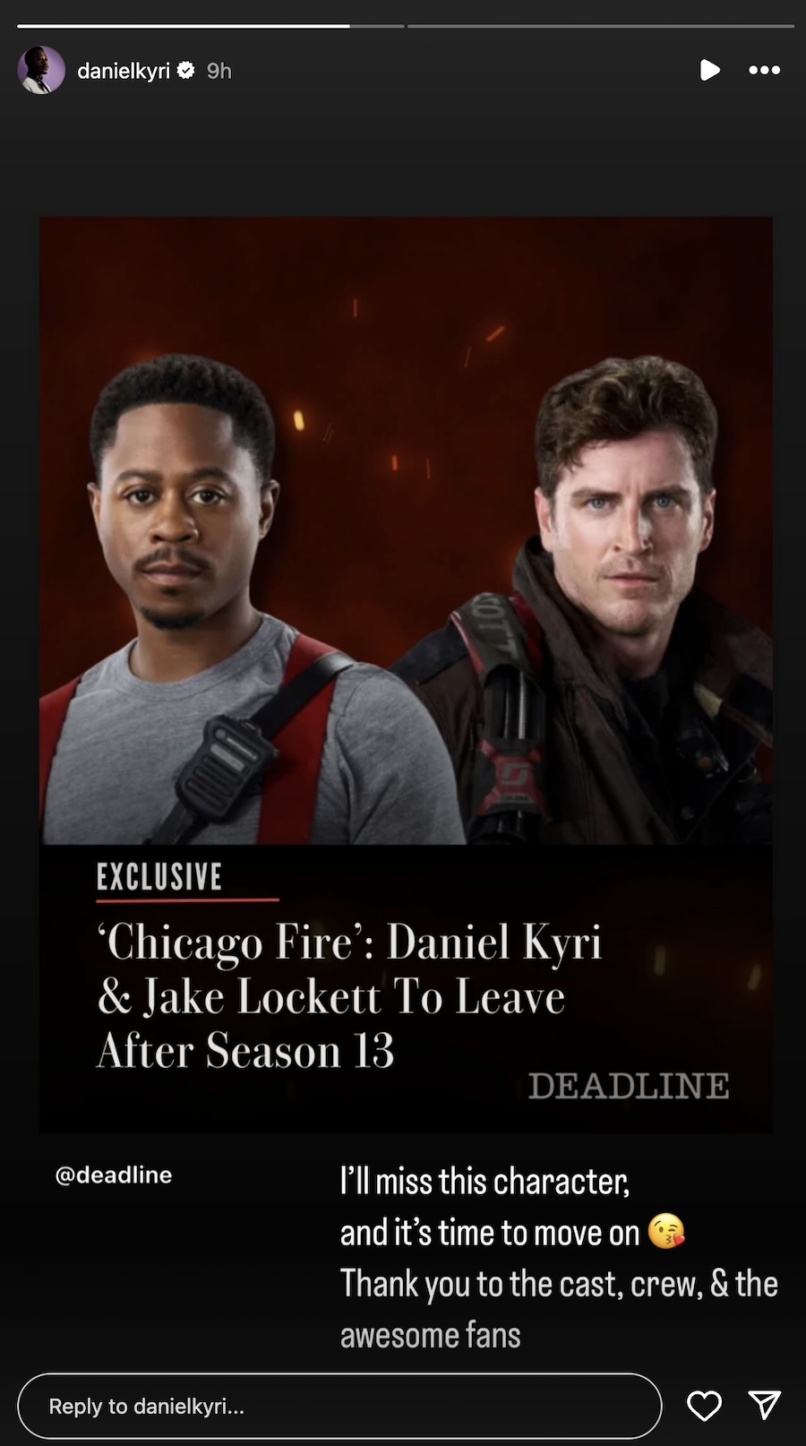'Chicago Fire': Why Are Jake Lockett and Daniel Kyri Leaving After Season 13?