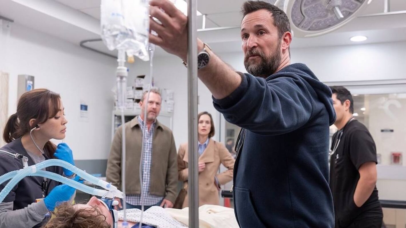 'The Pitt': Noah Wyle on Robby's Breakdown Recovery, Fiona Dourif on Working With Dad Brad