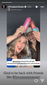 'American Idol's John Foster and Breanna Nix Reunite in Nashville Ahead of CMA Fest