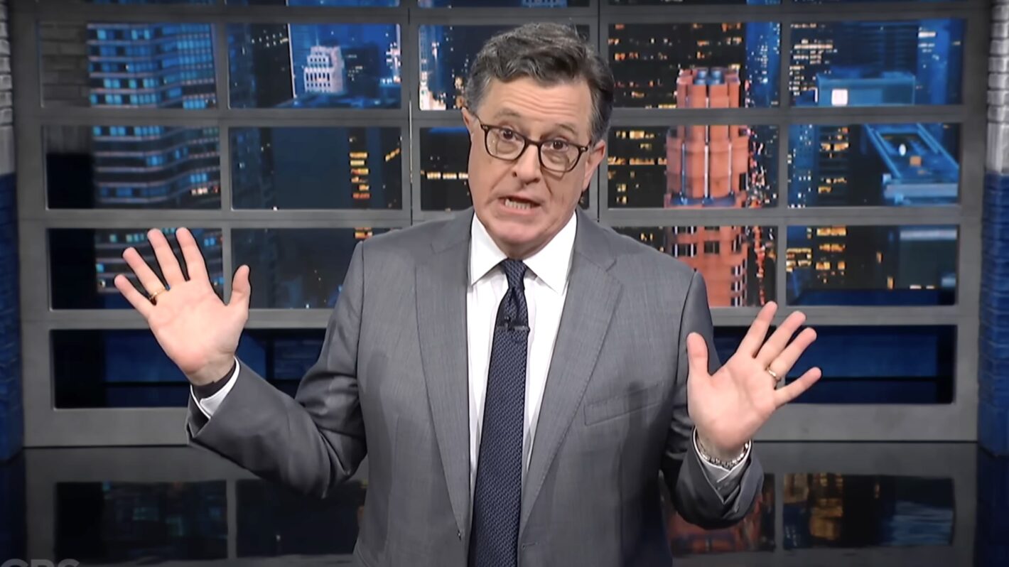 Stephen Colbert Thinks Trump F-Bomb Rant Had 'Hidden Message'