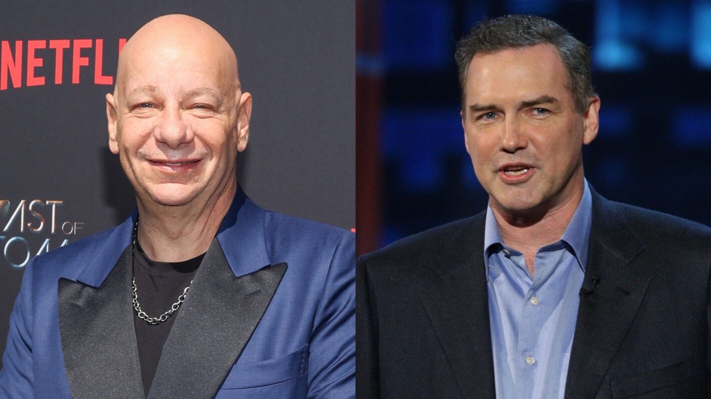 Jeff Ross and Norm Macdonald.